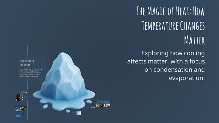 The Magic of Heat: How Temperature Changes Matter by Kristin Holmes on ...