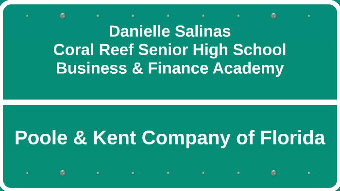 Poole & Kent Company of Florida by Danielle Salinas on Prezi