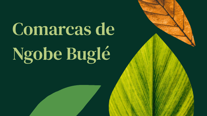 Comarcas Ngobe Buglé, Panamá by Albano Diaz on Prezi