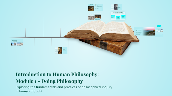Introduction to Human Philosophy: Module 1 - Doing Philosophy by shiela ...