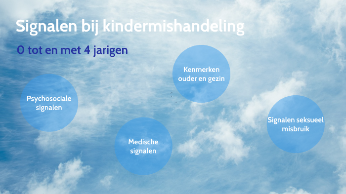 Signalen bij kindermishandeling 0 tot en met 4 jarigen by Melissa Stam ...