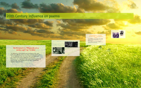 20th Century Influence on poems by Mariah Aguilar