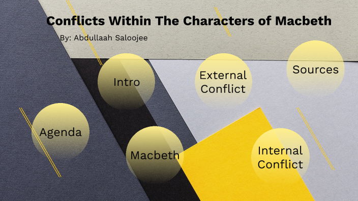 Conflicts in Macbeth by Abdullaah Saloojee on Prezi