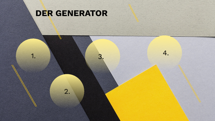 Der Generator by jiri schaper on Prezi