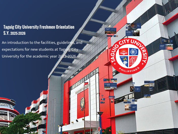 Taguig City University Freshmen Orientation S.Y. 2025-2026 by Noli ...
