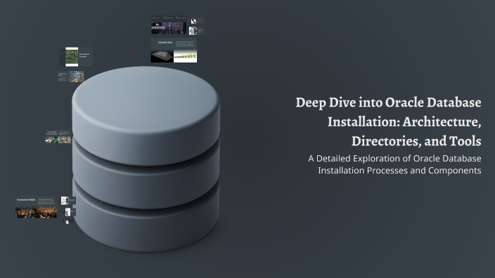 Deep Dive into Oracle Database Installation: Architecture, Directories ...