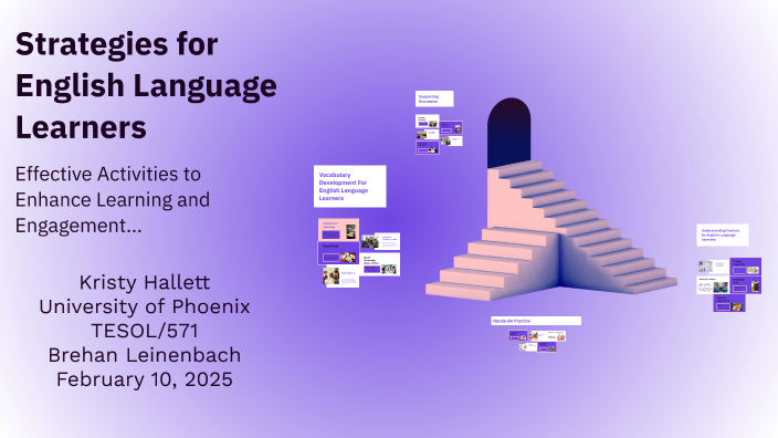 Strategies for English Language Learners by Kristy Hallett on Prezi