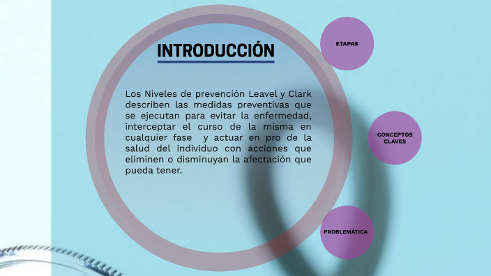 NIVELES DE PREVENCION LEAVEL Y CLARK by Enrique Muñoz on Prezi