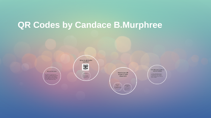 QR Codes by Candace B.Murphree by Candace Murphree on Prezi