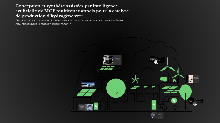 Conception et synthèse assistées par intelligence artificielle de MOF ...