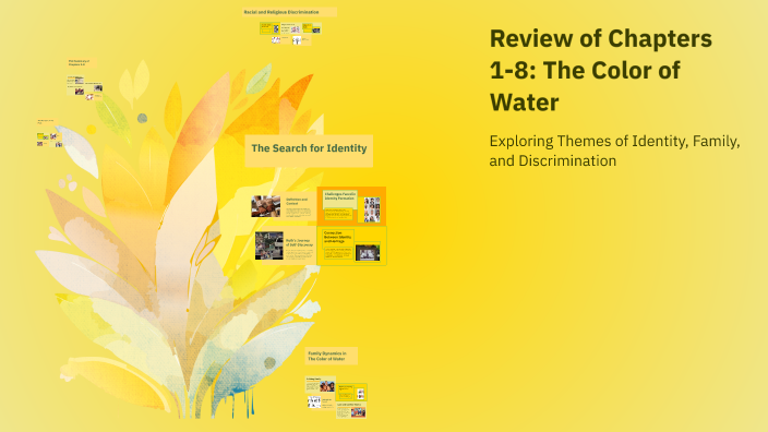 Review of Chapters 1-8: The Color of Water by Michee Mugisha on Prezi