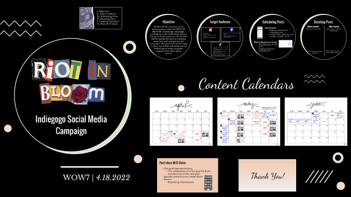 Indiegogo Social Media Strategy by Peyton Crosby on Prezi