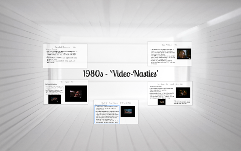 1980s - Film examples by Laura O'Brien on Prezi