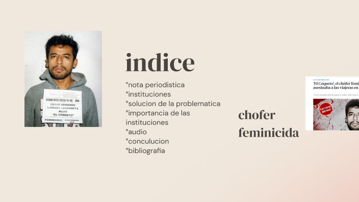 "el coqueto" feminicida perverso by: Amber Abigail Velasco Gileta by ...