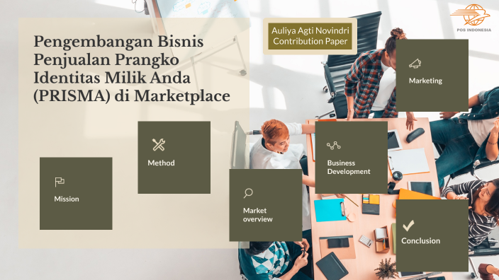 Pengembangan Bisnis Penjualan Prangko Identitas Milik Anda (PRISMA) di ...