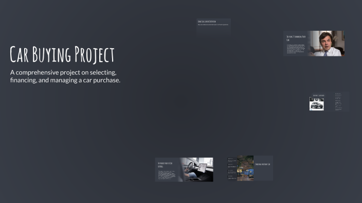 Car Buying Project by italia centanaro on Prezi