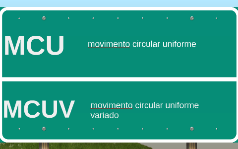 MCU(movimento circular uniforme) e MCUV(movimento circular u by luis ...
