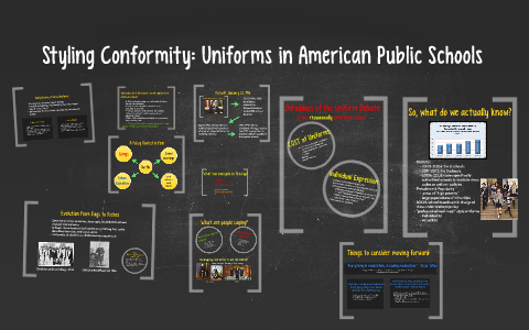 Styling Conformity: Uniforms in American Schools by Angela Lynch on Prezi