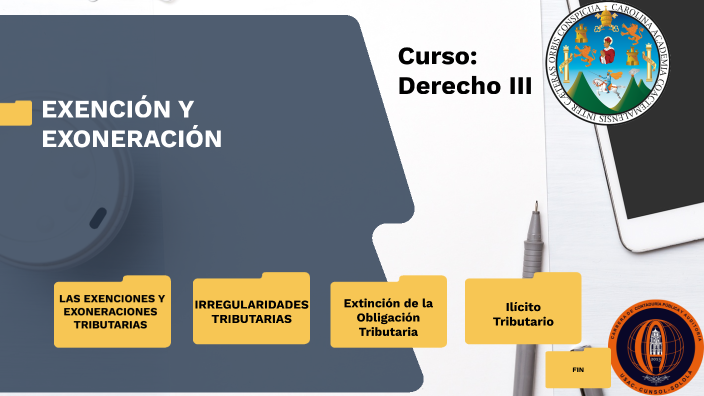 EXENCIÓN Y EXONERACIÓN by anibal osorio on Prezi