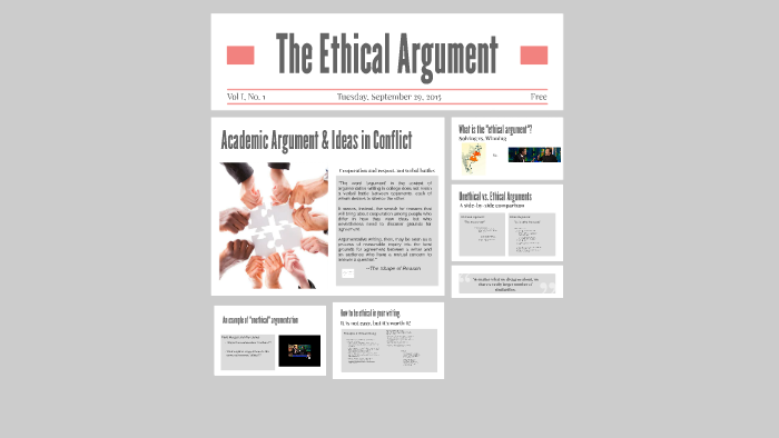 The Ethical Argument by Jessie Nance