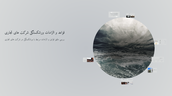قواعد و الزامات ورشکستگی شرکت های تجاری by Arash Ghaderi on Prezi