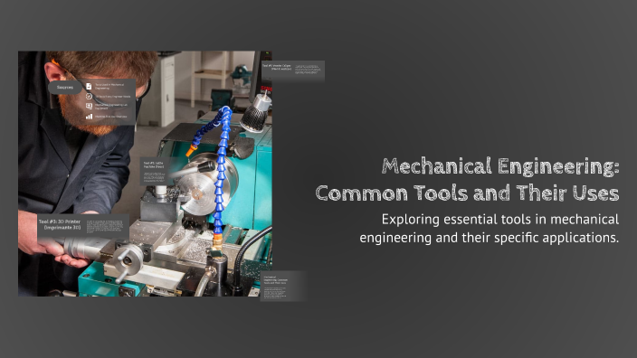 Mechanical Engineering: Common Tools and Their Uses by Hugo Le Bouar on ...