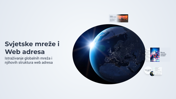 Svjetske mreže i Web adresa by Adna Pezer on Prezi