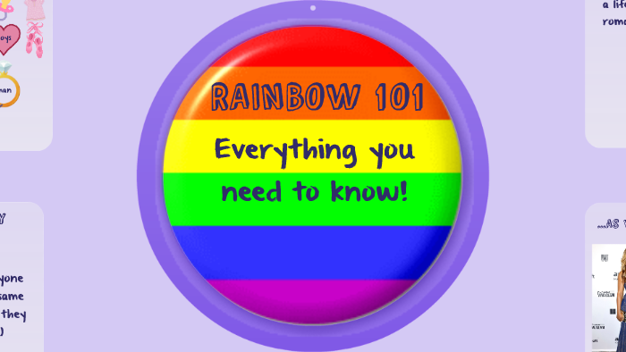 RAINBOW 101 by Tegwyn . on Prezi