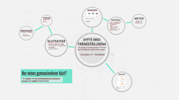 Hur minns gymnasieelver bäst? En studie om hur korttidsminne by nora ...