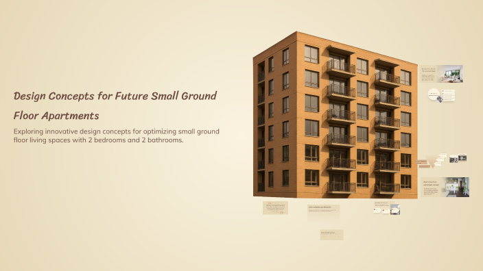 Design Concepts for Future Small Ground Floor Apartments by Alice ...