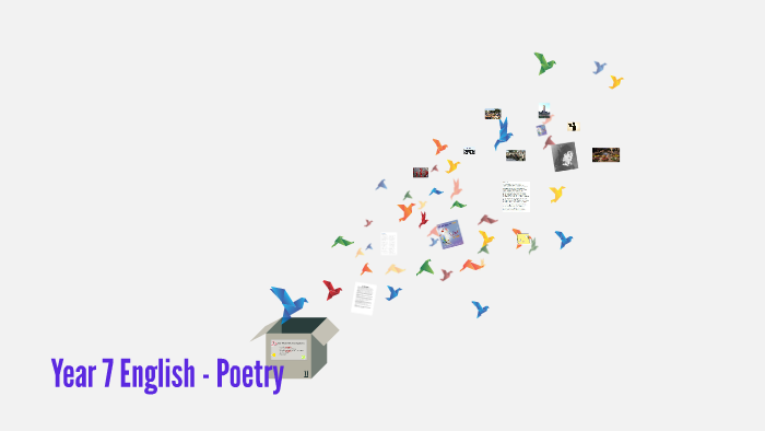 Year 7 English - Poetry by Mrs penton