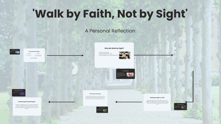 Walking by Faith, Not by Sight by Craig Payne on Prezi