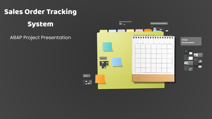 Sales Order Tracking System by sri v on Prezi