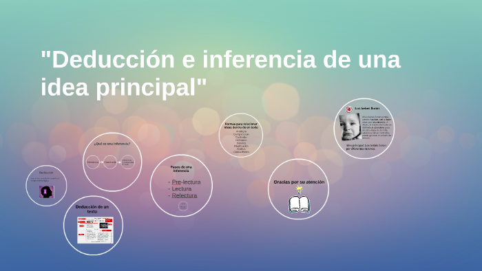 Dedución e inferencia de una idea principal " by Carolina Villalobos on ...