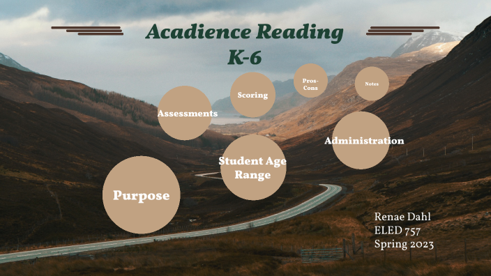 Acadience Reading K-6 by Renae L Dahl on Prezi