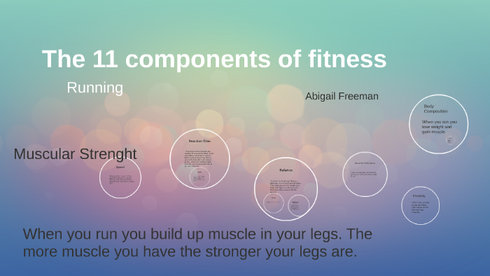 The 11 components of fitness by Abigail Freeman on Prezi