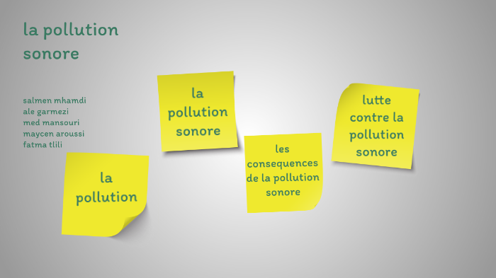 la pollution sonore by slmn MHMDY on Prezi