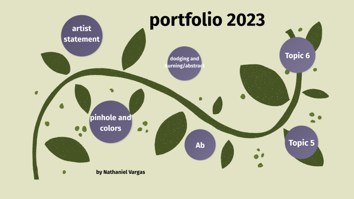 prezi portfolio 2023 by Nathaniel Vargas on Prezi