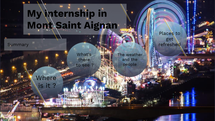 Internship review by Pierre Gonel on Prezi