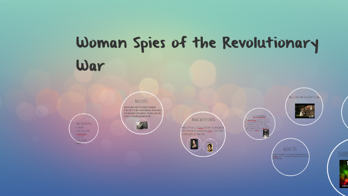 woman spies of the revolutionary war by Emily Charbonneau on Prezi