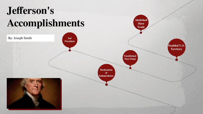 Jefferson's Accomplishments by Joseph Smith on Prezi