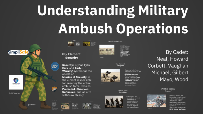 Understanding Army Military Ambush Operations by Braylen Neal on Prezi