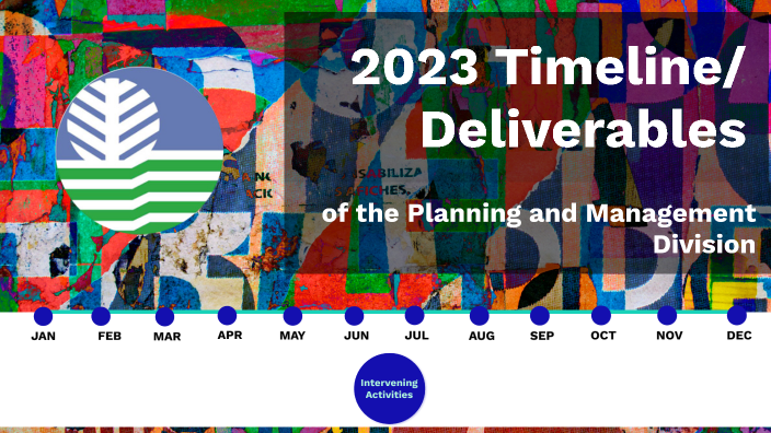 PMD 2023 Timeline and Deliverables by DENR Region 11 PMD on Prezi