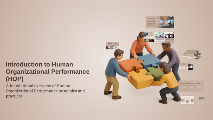 Introduction to Human Organizational Performance (HOP) by Osval Perez ...