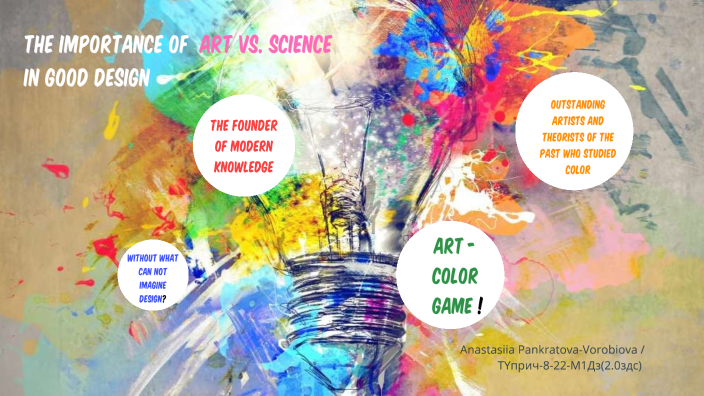 The importance of art vs. science in good design by Anastasiia ...