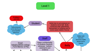 Bullying Flow Chart by Toni Fletcher on Prezi Design