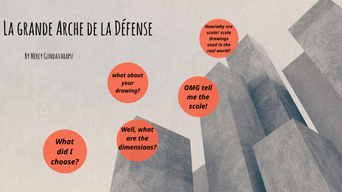 La Grande Arche de la Défense- Math scale drawing project by Mercy by ...