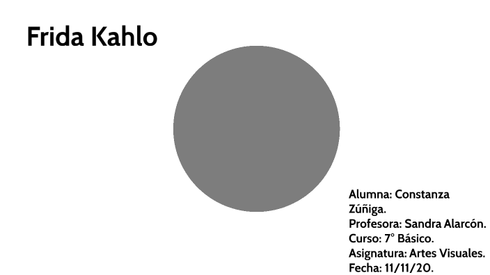 Frida Kahlo by Constanza Zúñiga on Prezi