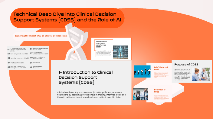 Technical Deep Dive into Clinical Decision Support Systems (CDSS) and ...