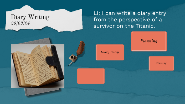Diary Writing - Titanic by Megan Kerr on Prezi